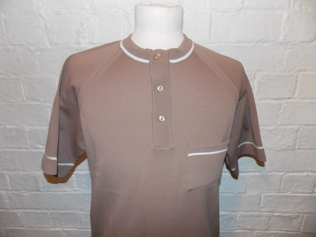 60'S ORIGINAL CYCLE SHIRT - BROWN — Gama Clothing