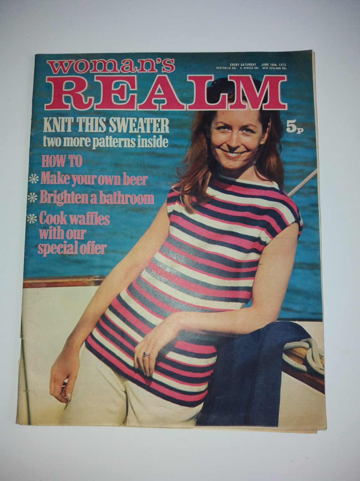 WOMANS REALM MAGAZINE JUNE 1973 — Gama Clothing